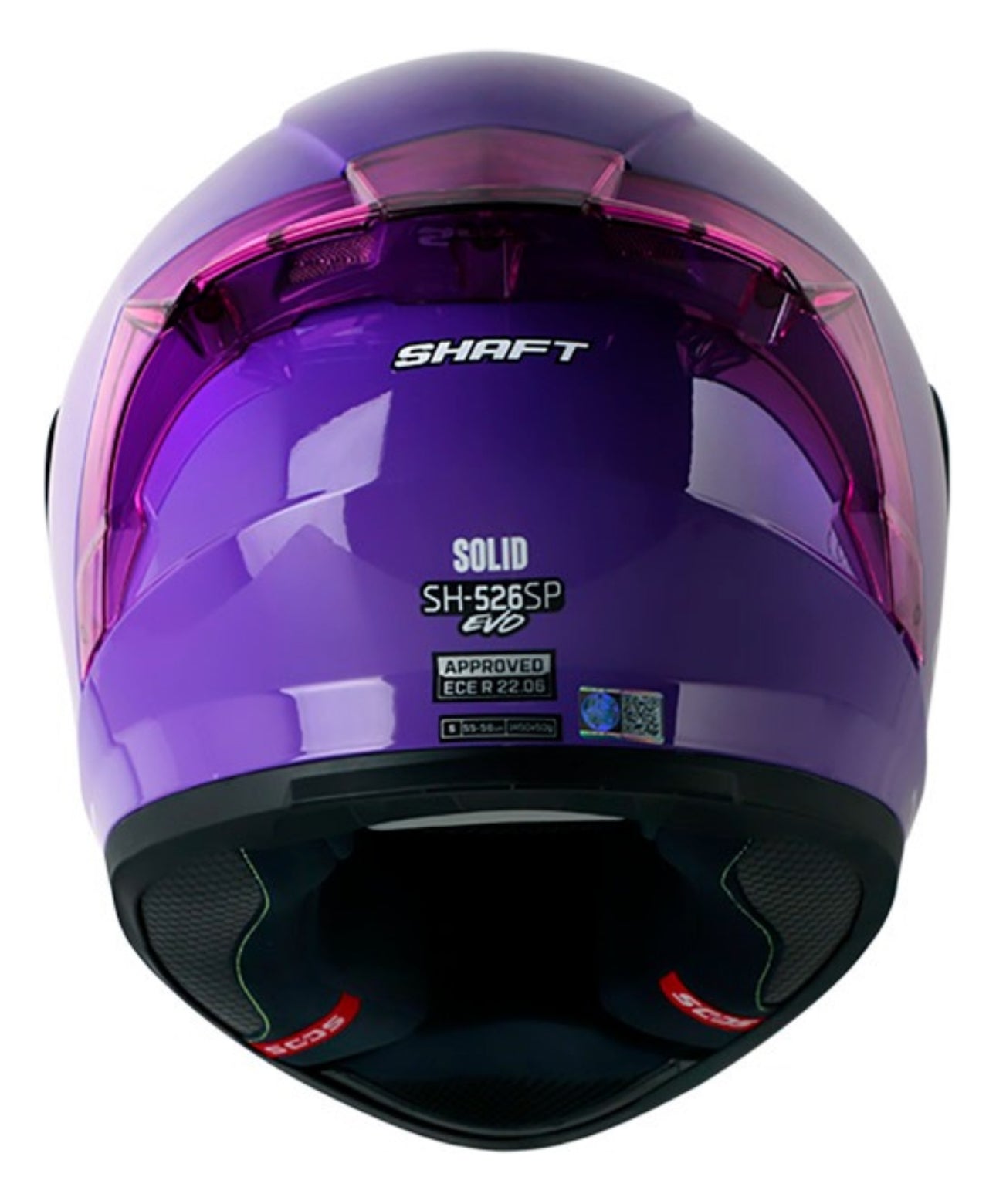 CASCO SHAFT 526 SP SOLID MORADO BRILLANTE – MOTOSITE